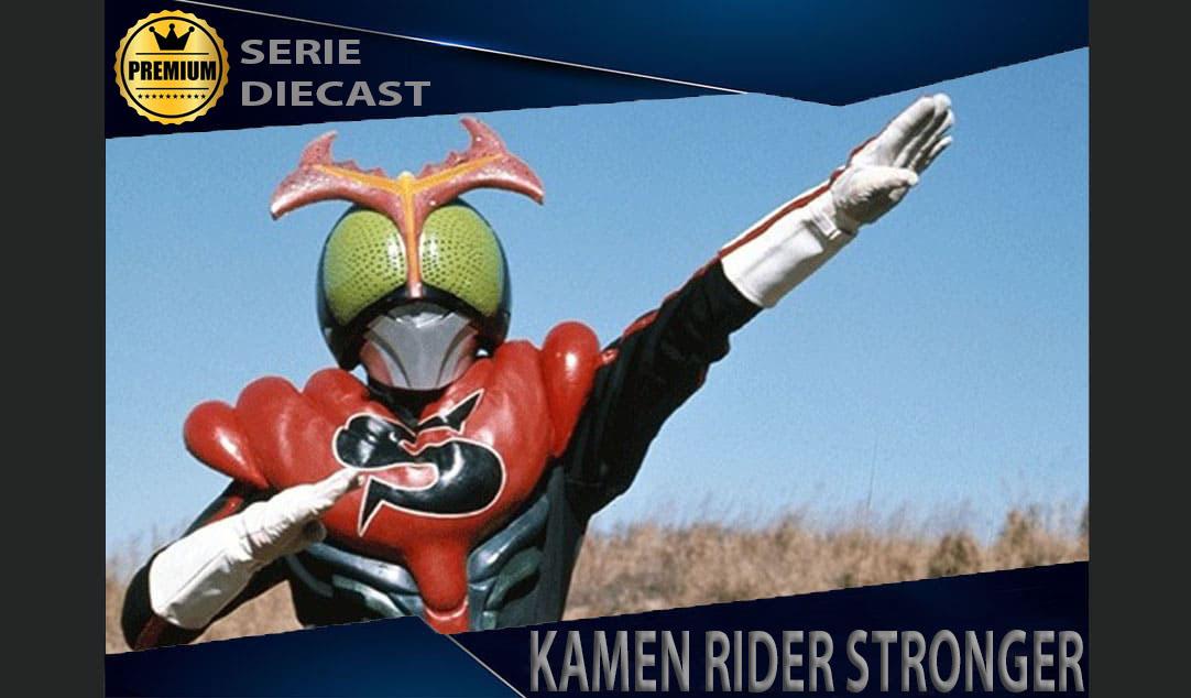 KAMEN RIDER STRONGER (SERIE DIECAST) - ROBOTVINTAGE ARCHIVIO