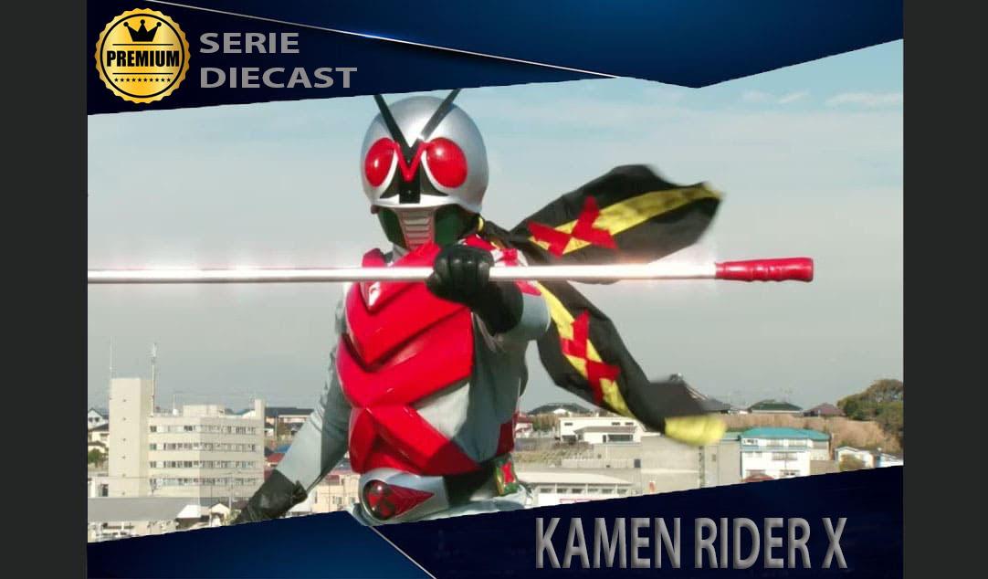 KAMEN RIDER X (SERIE DIECAST) - ROBOTVINTAGE ARCHIVIO
